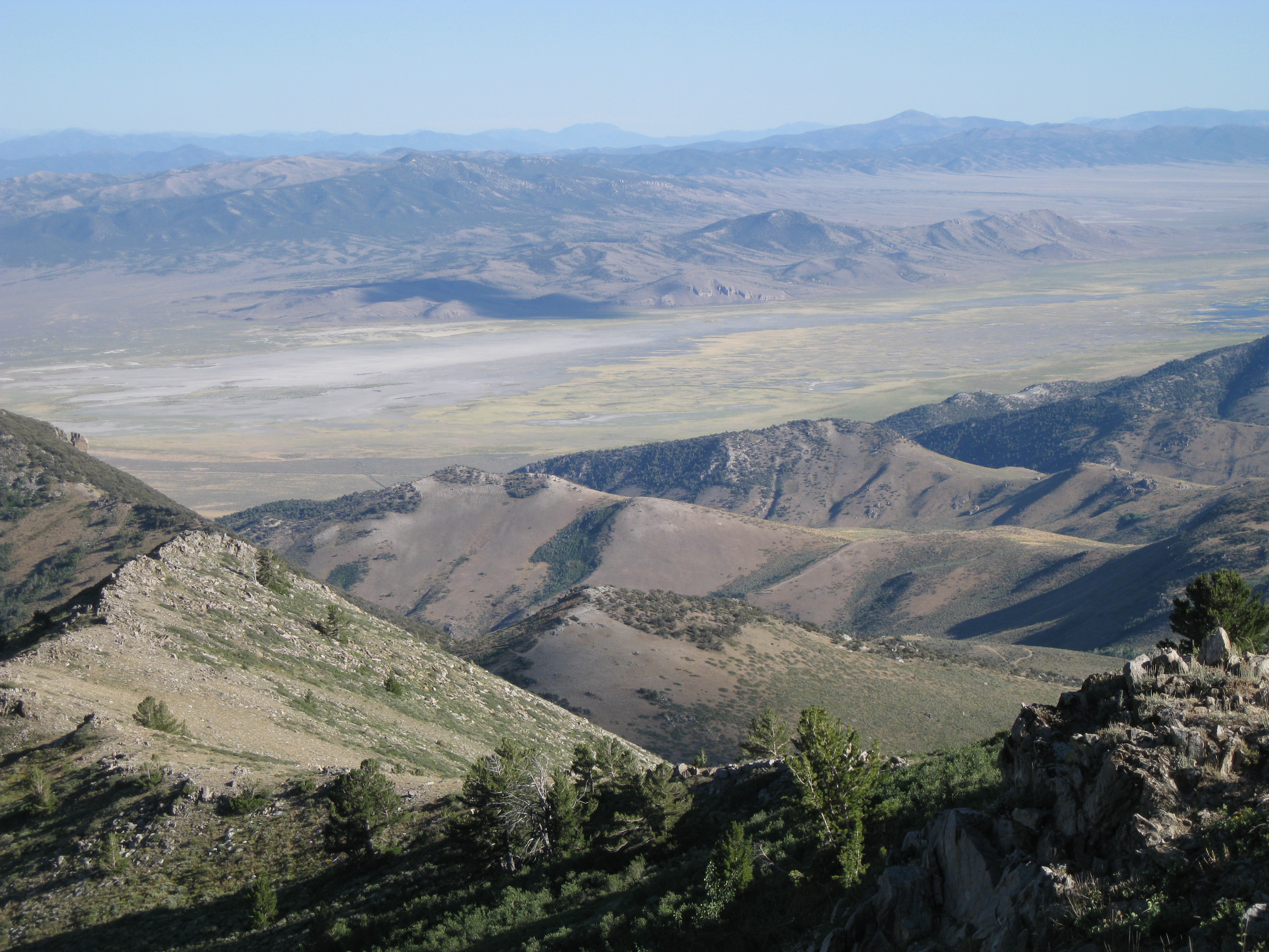 Ruby Lake NWR from Harrison Pass. | FWS.gov